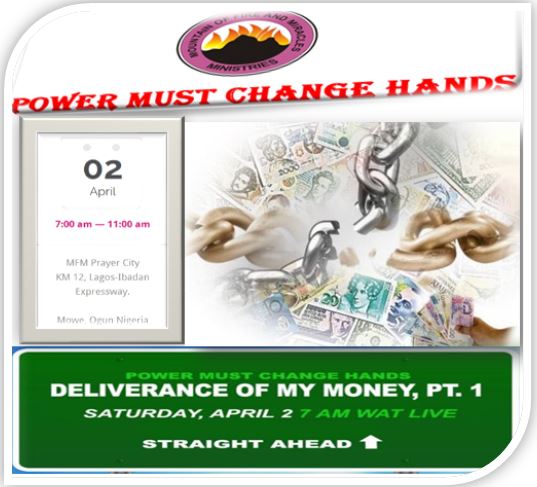 [PMCH] Power Must Change Hands -April-2016 Edition