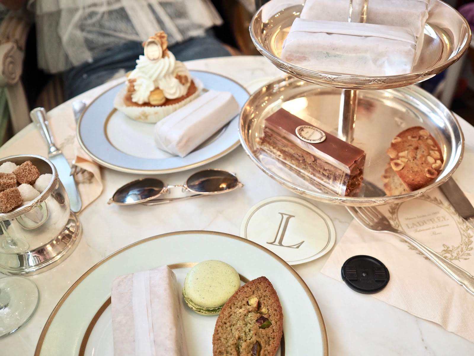 Afternoon tea in Ladurée Dublin - Dainty Dress Diaries