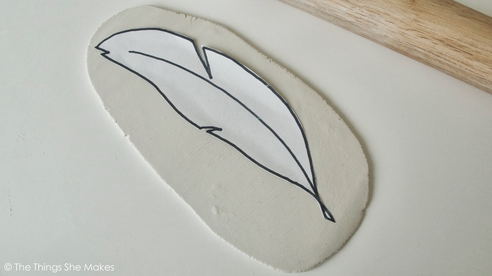 Clay Feathers and Leaves: Part 1 | The Things She Makes