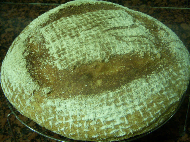 la cocina de valenciana: PAN ESPELTA INTEGRAL Y MASA MADRE CENTENO