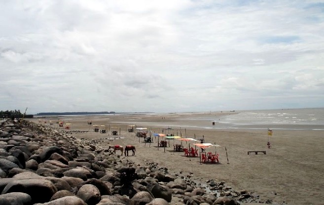 Beautiful Place in Bangladesh: Patenga Sea Beach, Chittagong