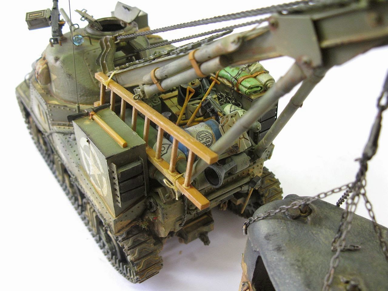 M31 (T2) Tank Recovery Vehicle with Panzernest - case report