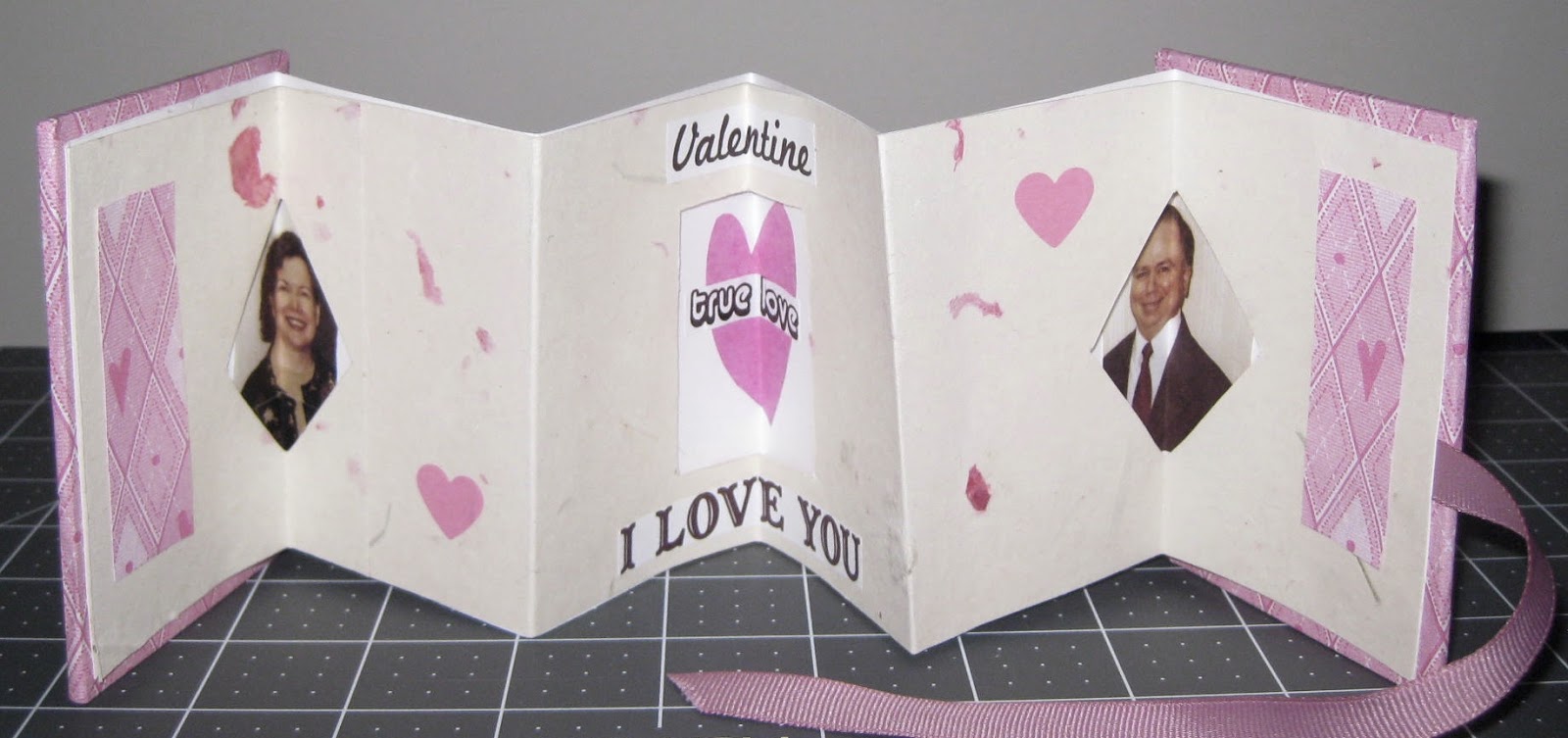 Valentine Mini Zig Zag Book