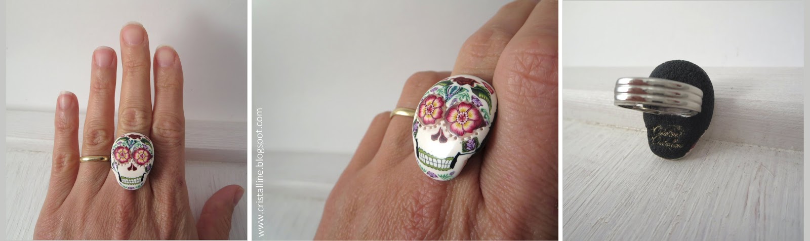 Fimo Cristalline, tuto et bijoux en polymère: Halloween suite