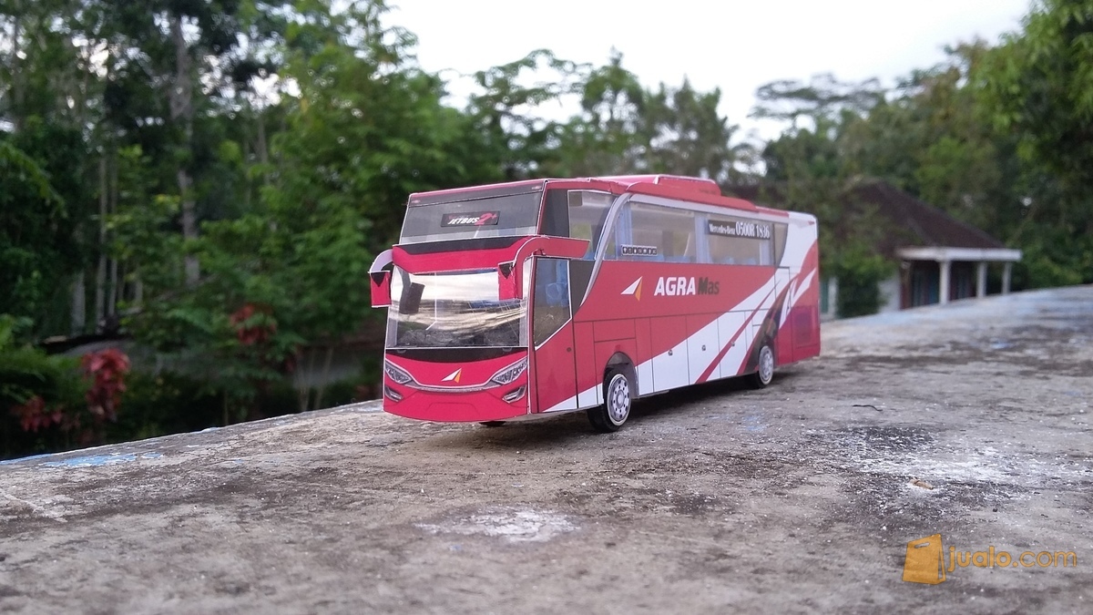 Papercraft Bus Pariwisata (Jetbus SHD) ~ Kutipan Andi