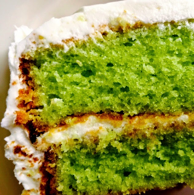 K is for Key Lime Cake - Three Friends and a Fork
