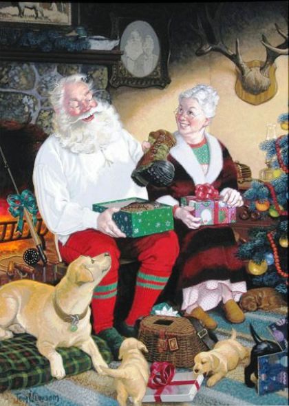 MR AND MRS SANTA CLAUS photos-wallpapers | the fun bank