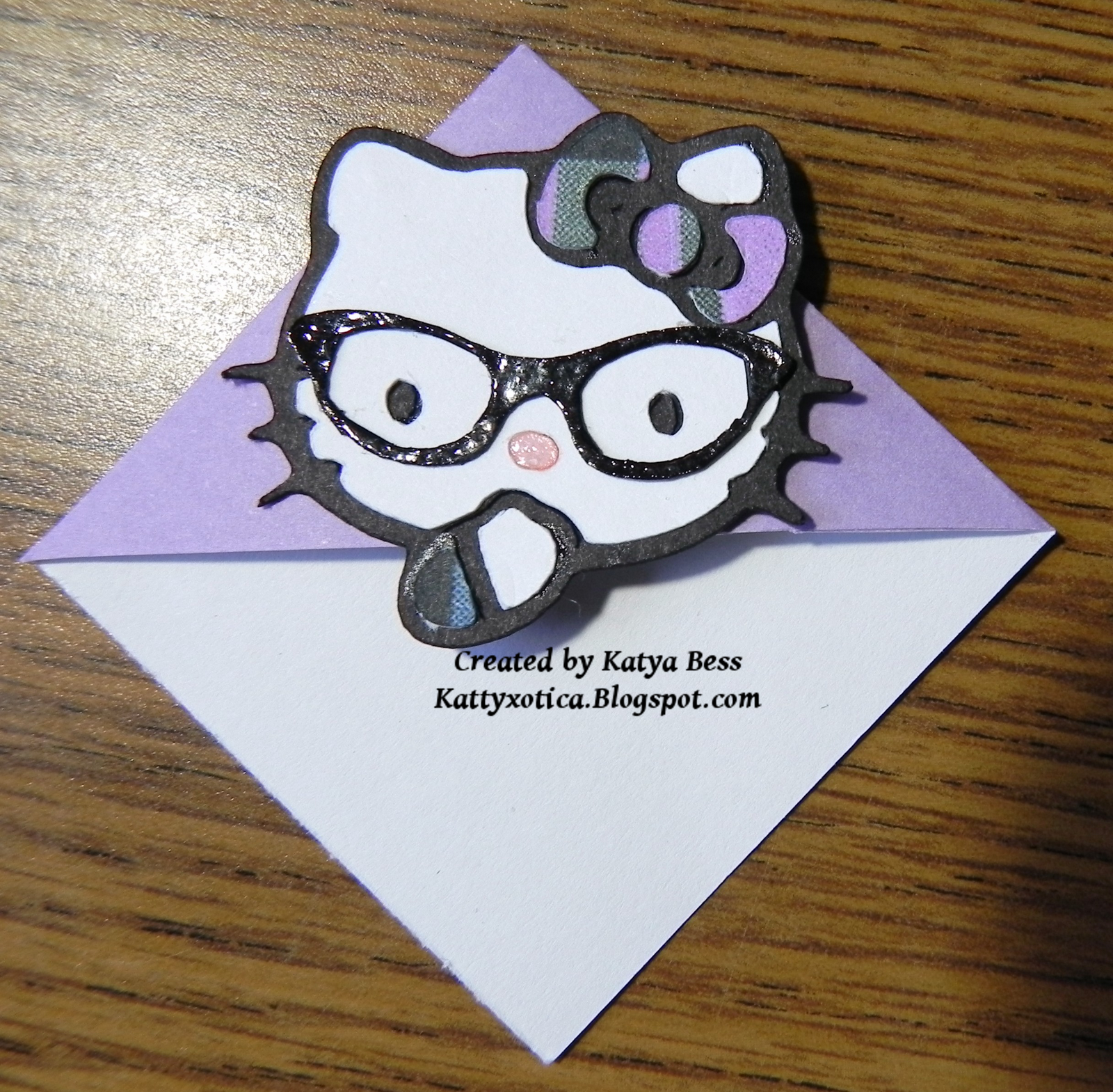 Kattyxotica's Kreations: Hello Kitty Composition Book & Bookmark