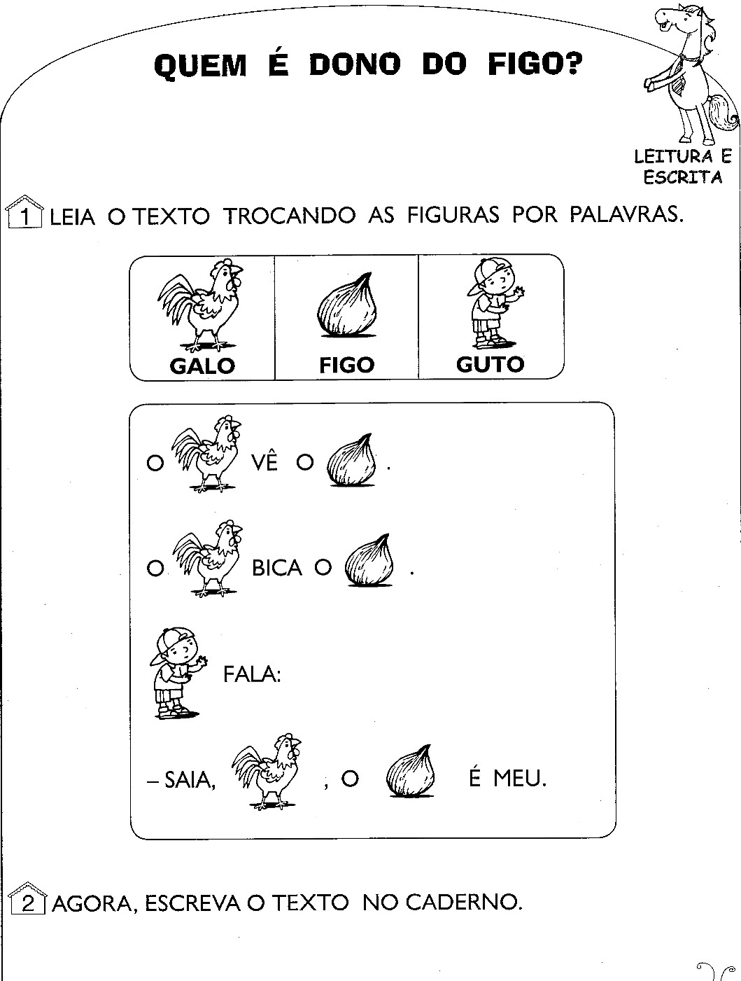 Atividades de Alfabetização Com a Letra G Olá amigos tudo bem com vocês ...