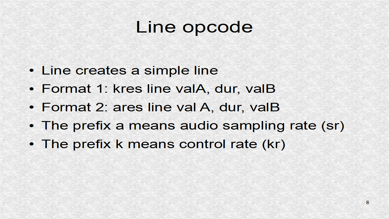 Audio Programming In Python: 15. Csound Introduction