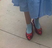 Keep Calm and Costume On: Ruby Slippers Prototype - Completed