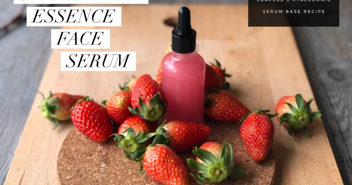 SoapLab Malaysia: Making Serum Using Fresh Strawberries To stay Young!