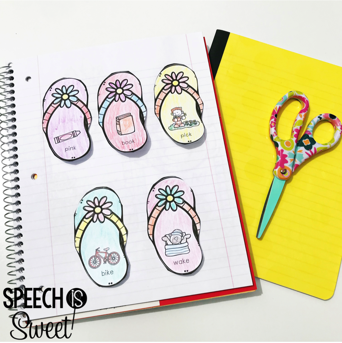 Summer Interactive Articulation Notebooks - Speech is Sweet