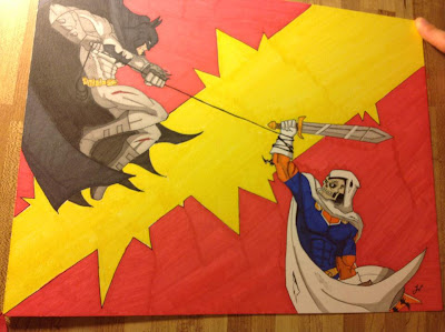 Josh's Art Blog: Batman vs Taskmaster