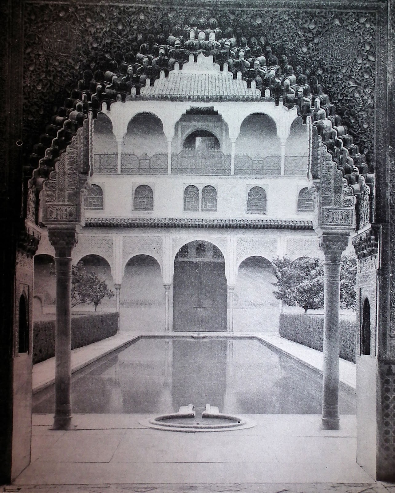 The Things I Enjoy: Alhambra now - and more than100 years ago