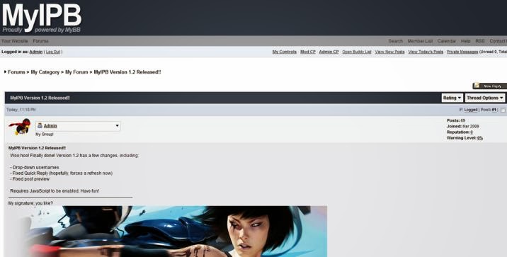 50+ Best Free MyBB Themes - Webprecis