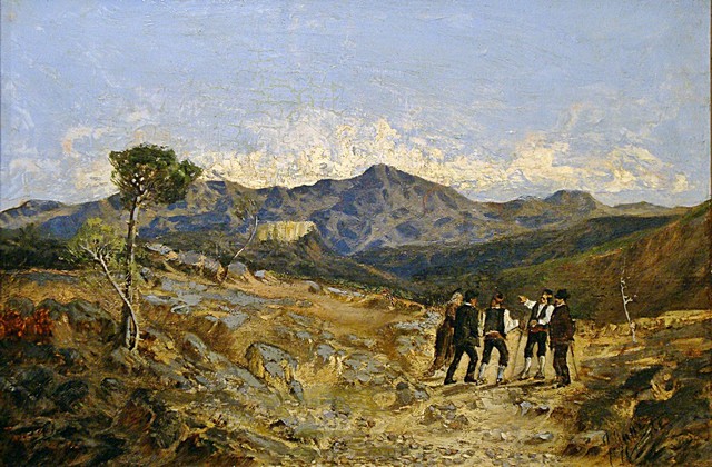 Paisajistas españoles del Siglo XIX y XX: Javier Juste Cerveró