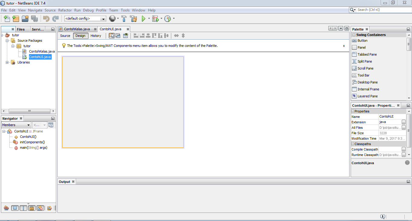 Contoh Aplikasi Java: Membuat Project di Netbeans