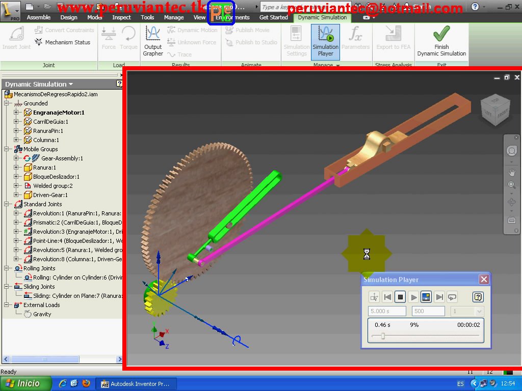72 VIDEOS INVENTOR 2012 , SECRETOS DE INVENTOR, INGENIEROS UNI Aprenda ...