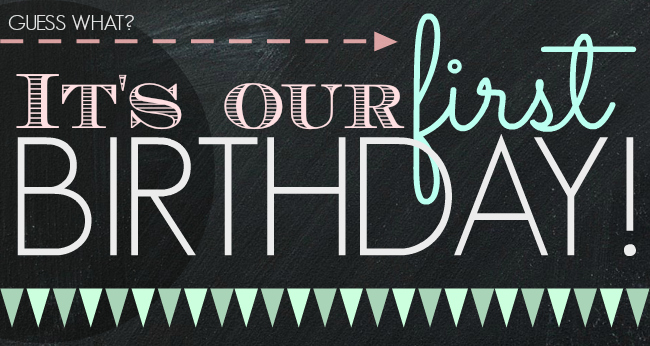 EAT+SLEEP+MAKE: One Year Ago Today... (+ a giveaway!!)