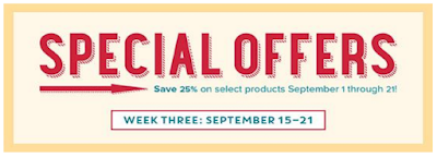 Stamp & Create With Sabrina: Week Three September Special Offers ...