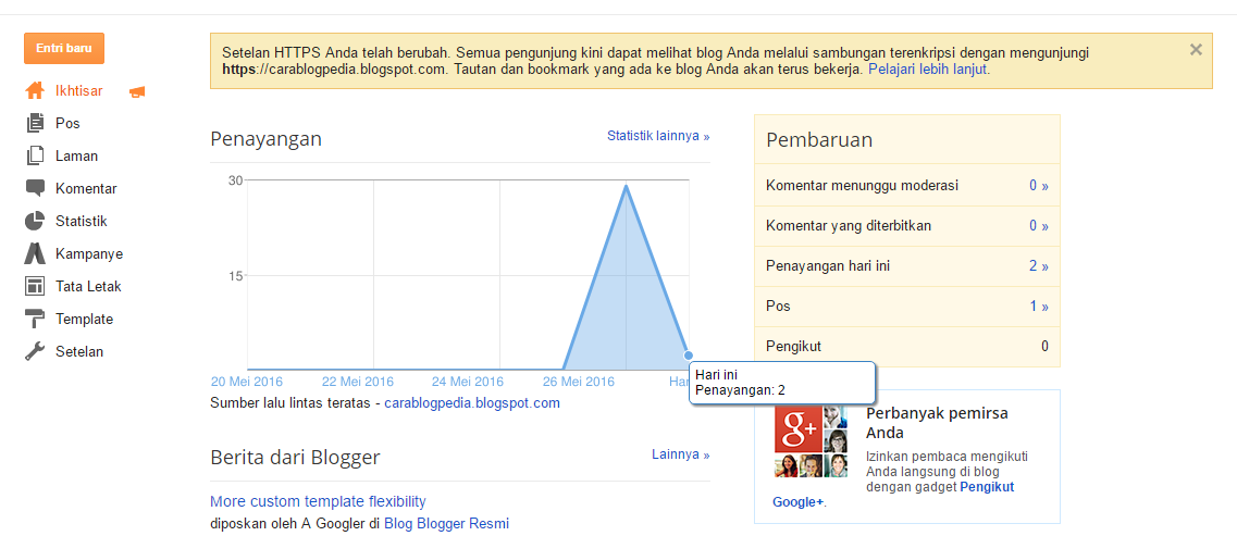 Cara Membuat Blog di Blogger Terbaru dan Lengkap Dengan Panduan ...