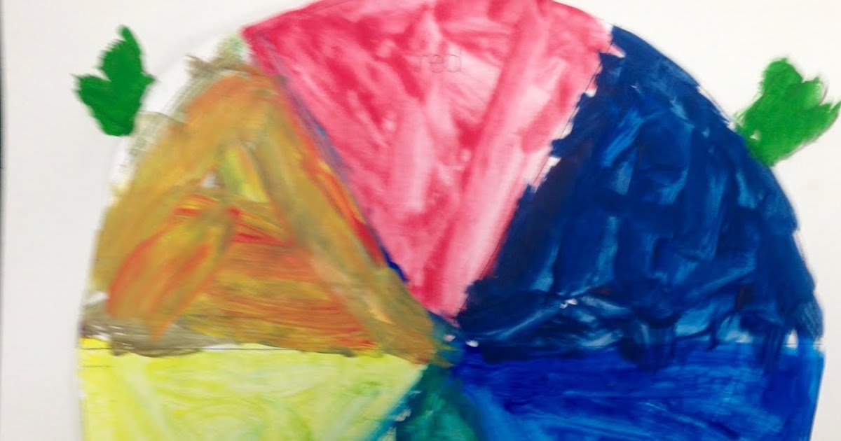 ShmoreArtRoom: First Grade Color Wheel Turtles