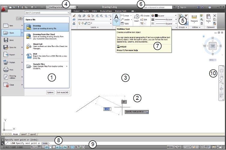 AutoCAD 2013 Essential: User Interface