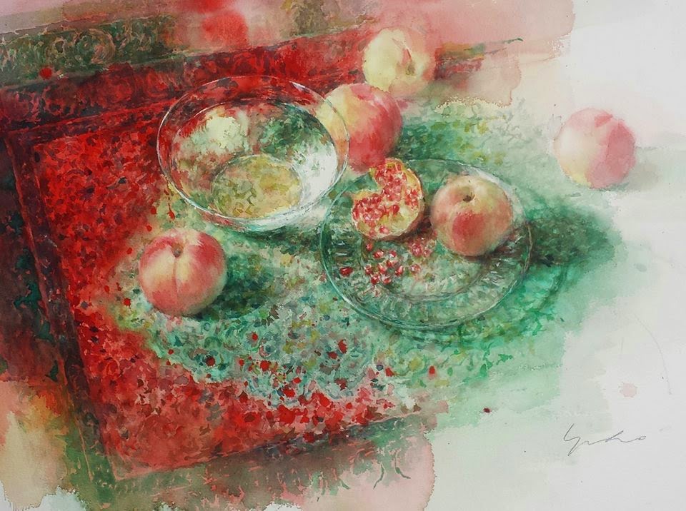 Yuko Nagayama 永山裕子, 1963 | Watercolor painter | Tutt'Art@ | Pittura ...