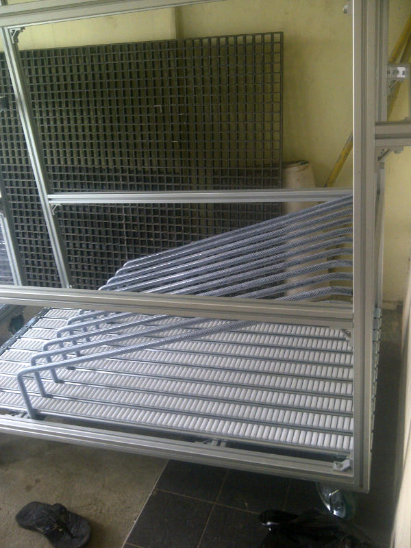 BANGUN KARYA GEMILANG: TROLLEY AND RACK ALUMINIUM PROFILE