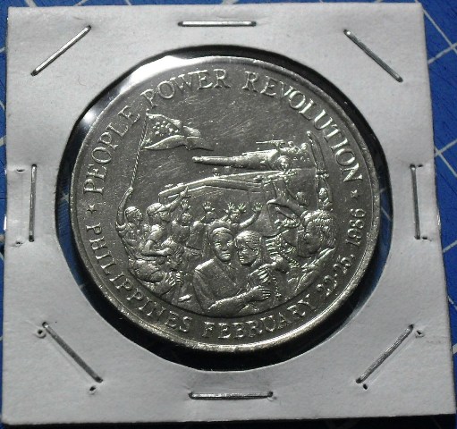 The cH@0+!c Yesterday: Coin Collection: People Power Revolution ...