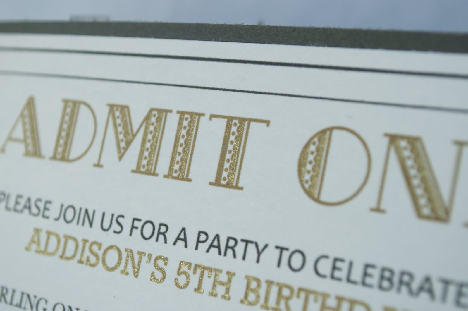 Social Salutations: Addison's Birthday Preparation