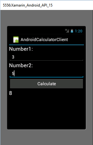 eneter.net: Xamarin: Simple Client Service Communication