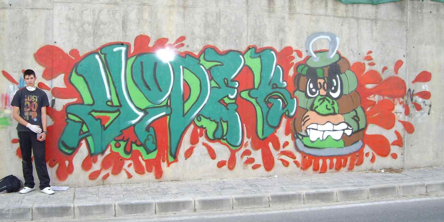 Félix López de Silva Arte Urbano: TALLER DE GRAFFITI EN CASTILLEJA DE ...