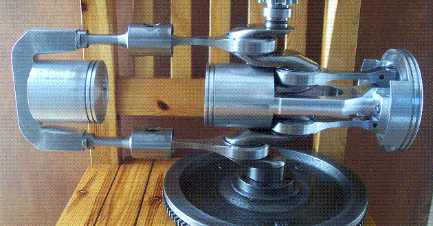 Just A Car Guy: Opposed piston engine