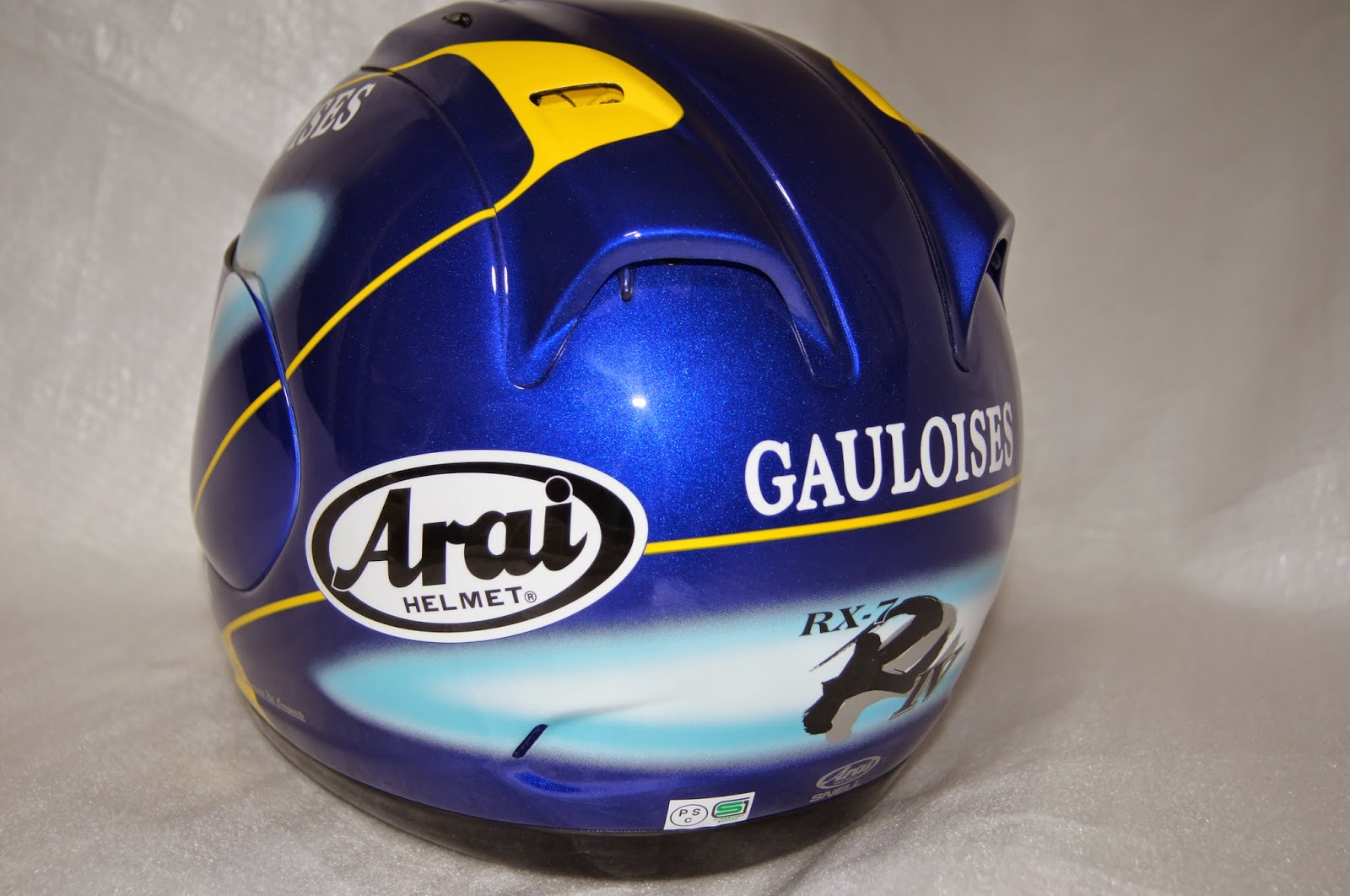 samurai‐bikers: ARAI RX-7 RR4 Gauloises YAMAHA