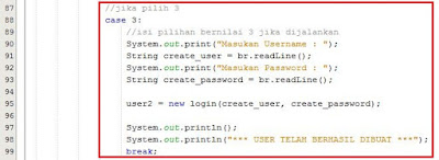 Praktikum PBO : Penggunaan Constructor pada NetBeans
