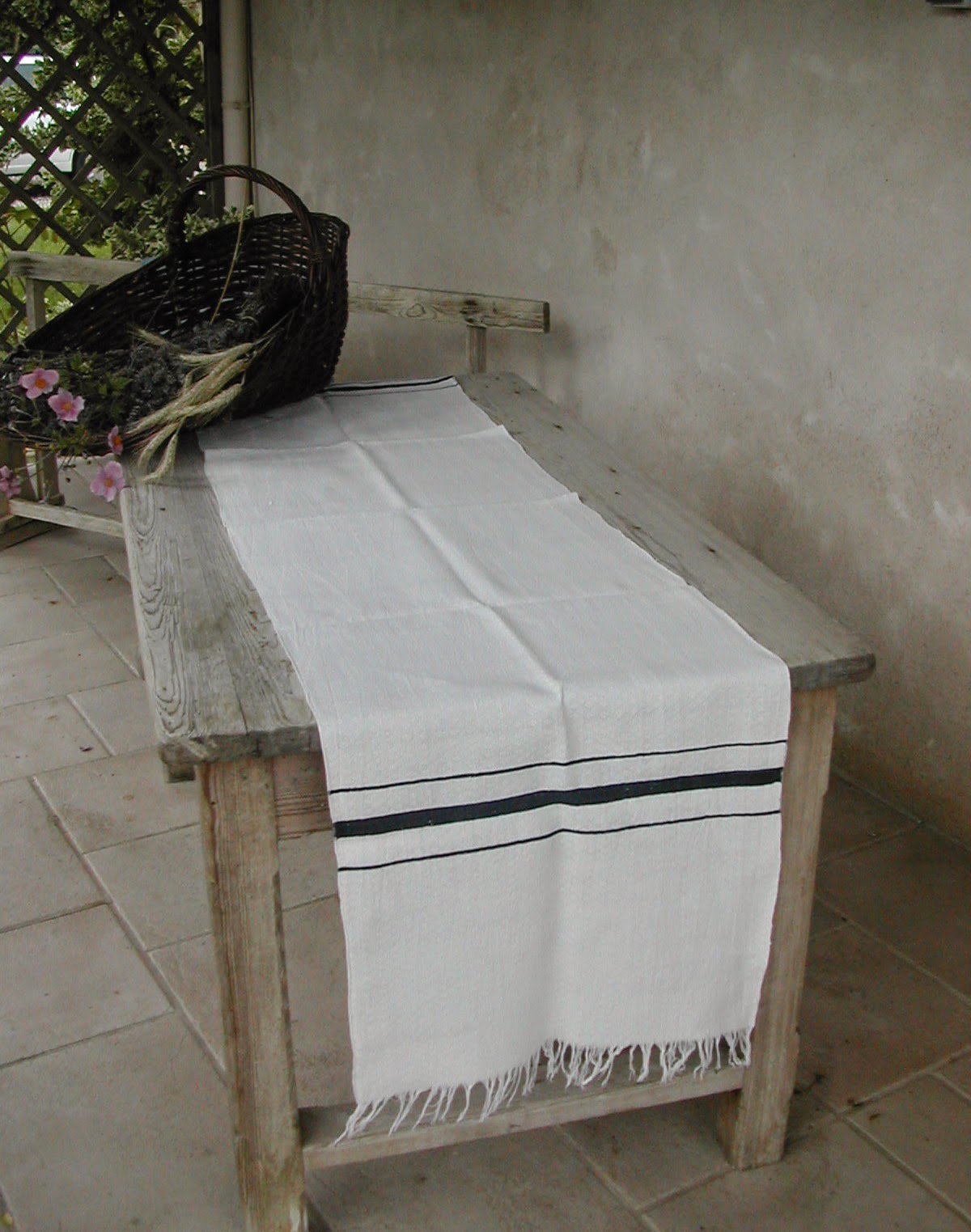 La Pouyette....: Summer Linen and TROUVAIS "French summer market" in ...