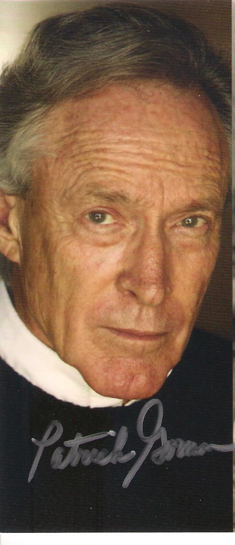 Strike The Tent...: A Few Questions With Actor Patrick Gorman