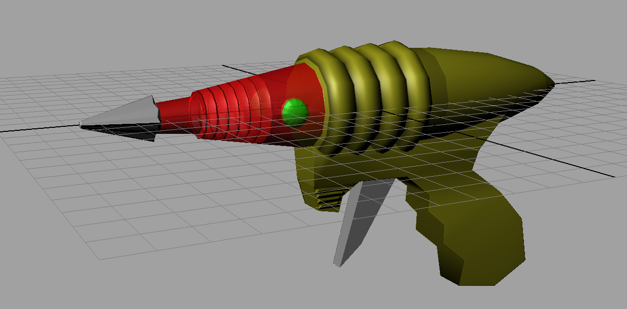 Strontium Blog: Model: Ray Gun