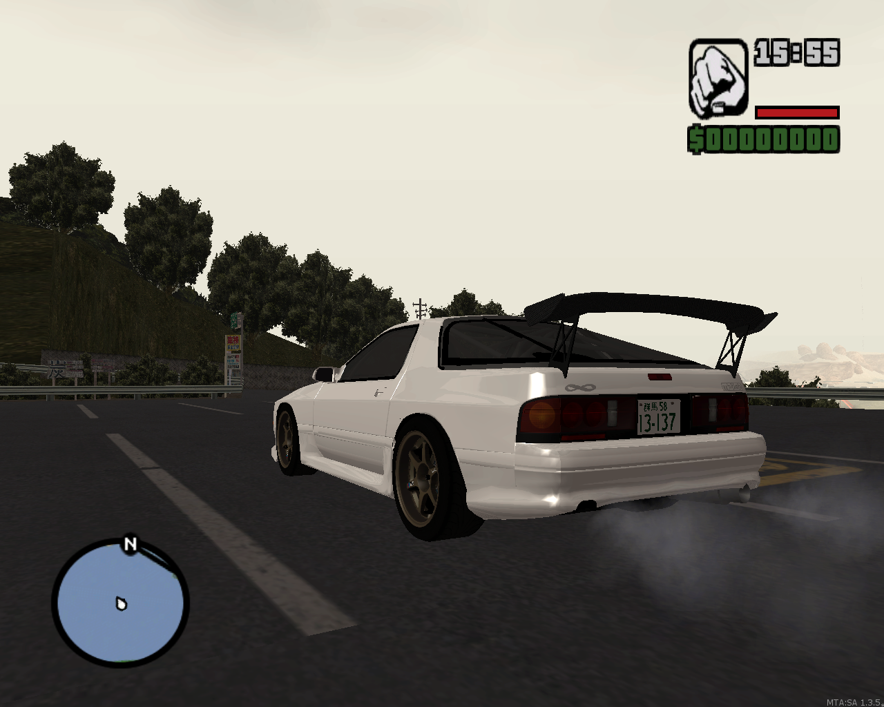Yokota Workshop: Ryosuke FC3s from Initial D Fifth Stage GTA SA