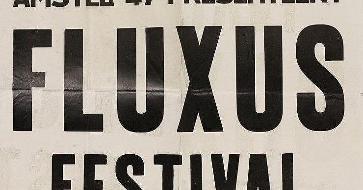 Artists' Books and Multiples: Poster for FLUXUS FESTIVAL