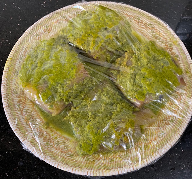 Shobha's Food Mazaa: PATRANI MACCHI / FISH STEAMED IN BANANA LEAVES