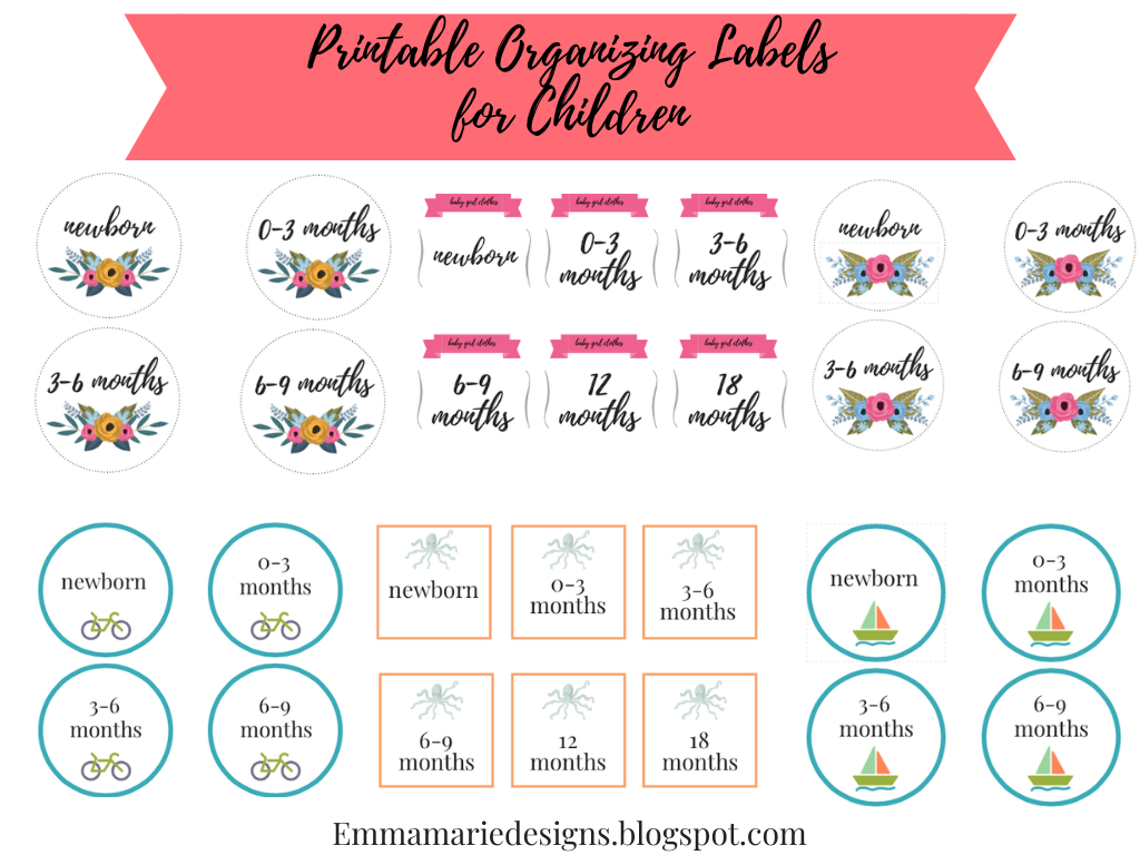 Storing Outgrown Baby Clothes - Emma Marie Designs