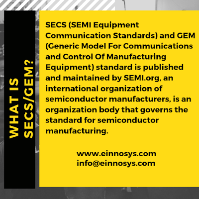 SECS/GEM, GEM300, Smart Factory & Industry 4.0: March 2019