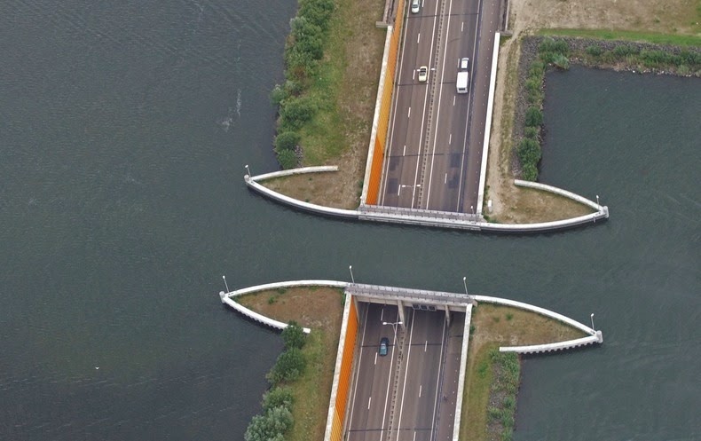 Aqueduct Veluwemeer - Terusan Di Atas Jalan Raya | Blog Buruk