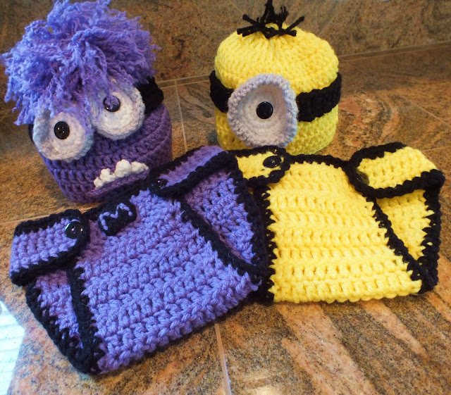 Connie's Spot© Crocheting, Crafting, Creating!: Baby Minion Diaper ...