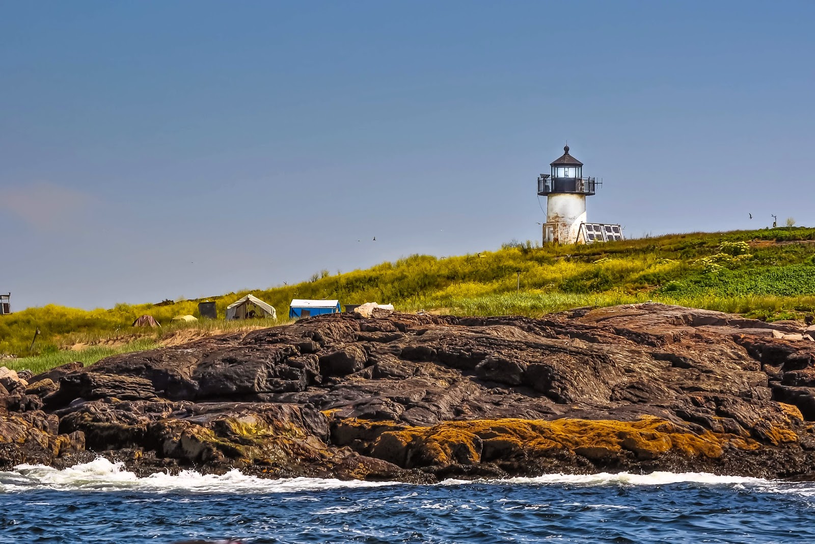 Maine Lighthouses and Beyond: Pond Island Lighthouse