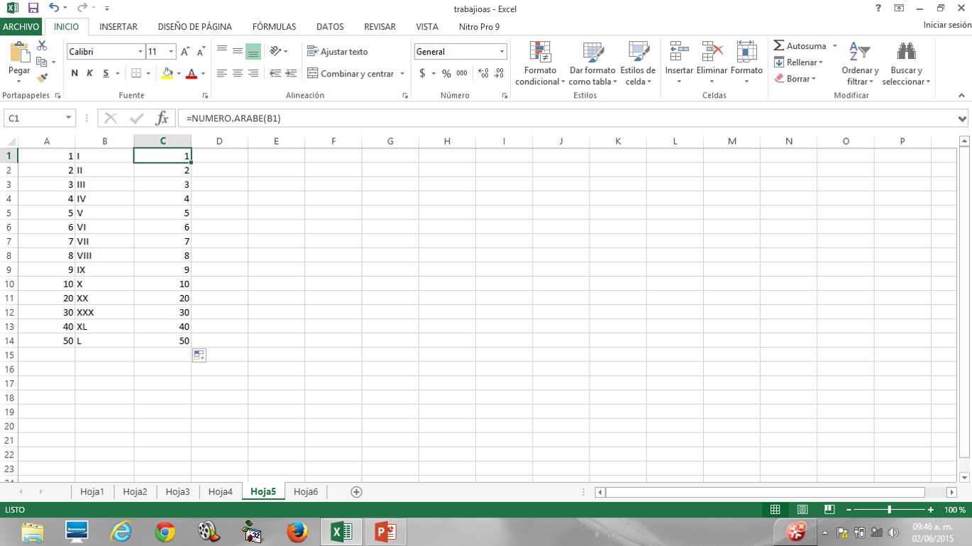 explicación & formulas de excel: Formulas y explicacion