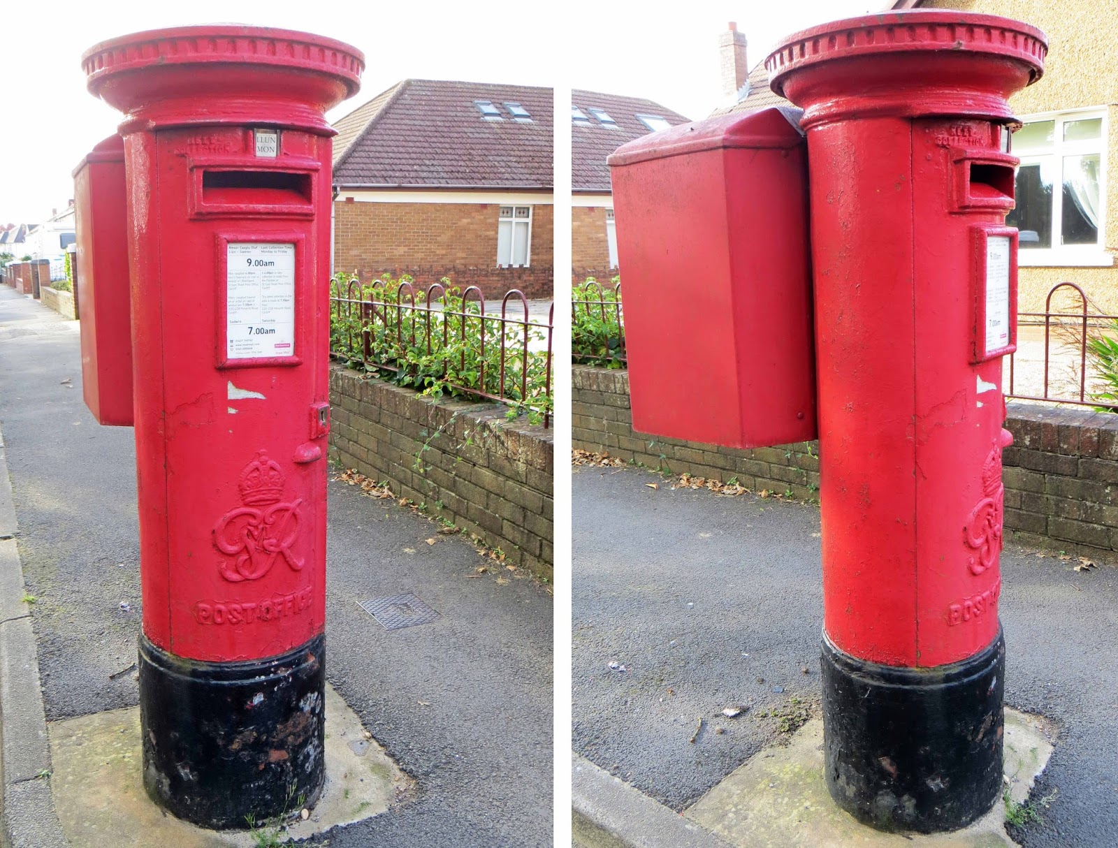 sconzani: Pillar boxes, post boxes